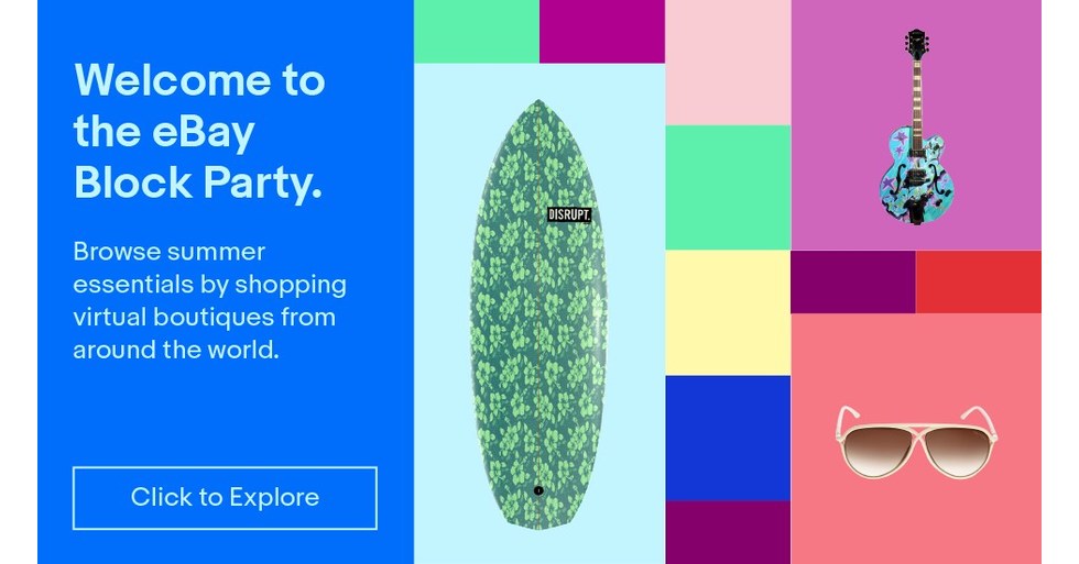 eBay Invites Shoppers To Fill Their Carts With Color At First Virtual ...