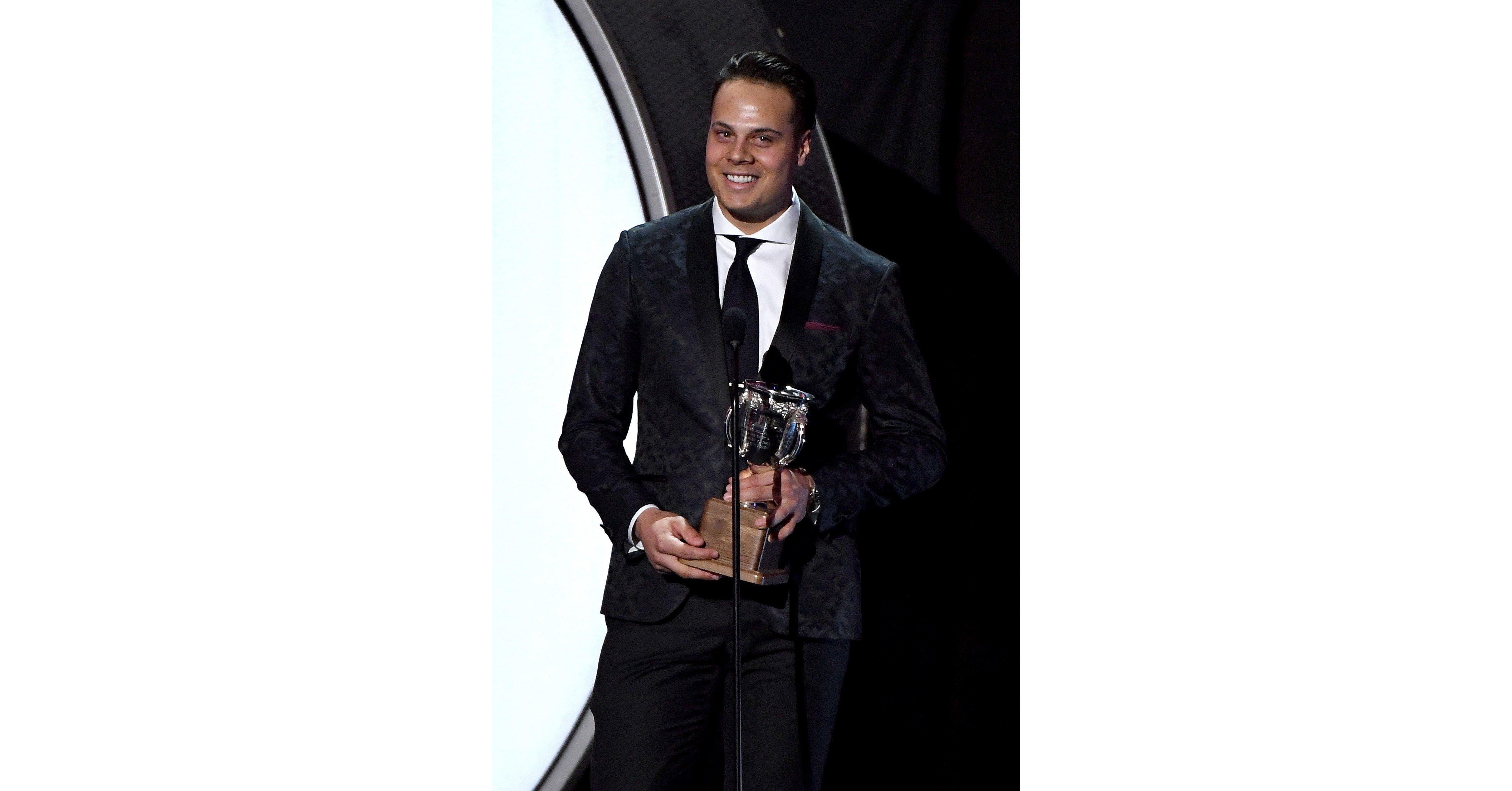 Calder Winner Auston Matthews, Finalists Patrik Laine and Zach Werenski ...