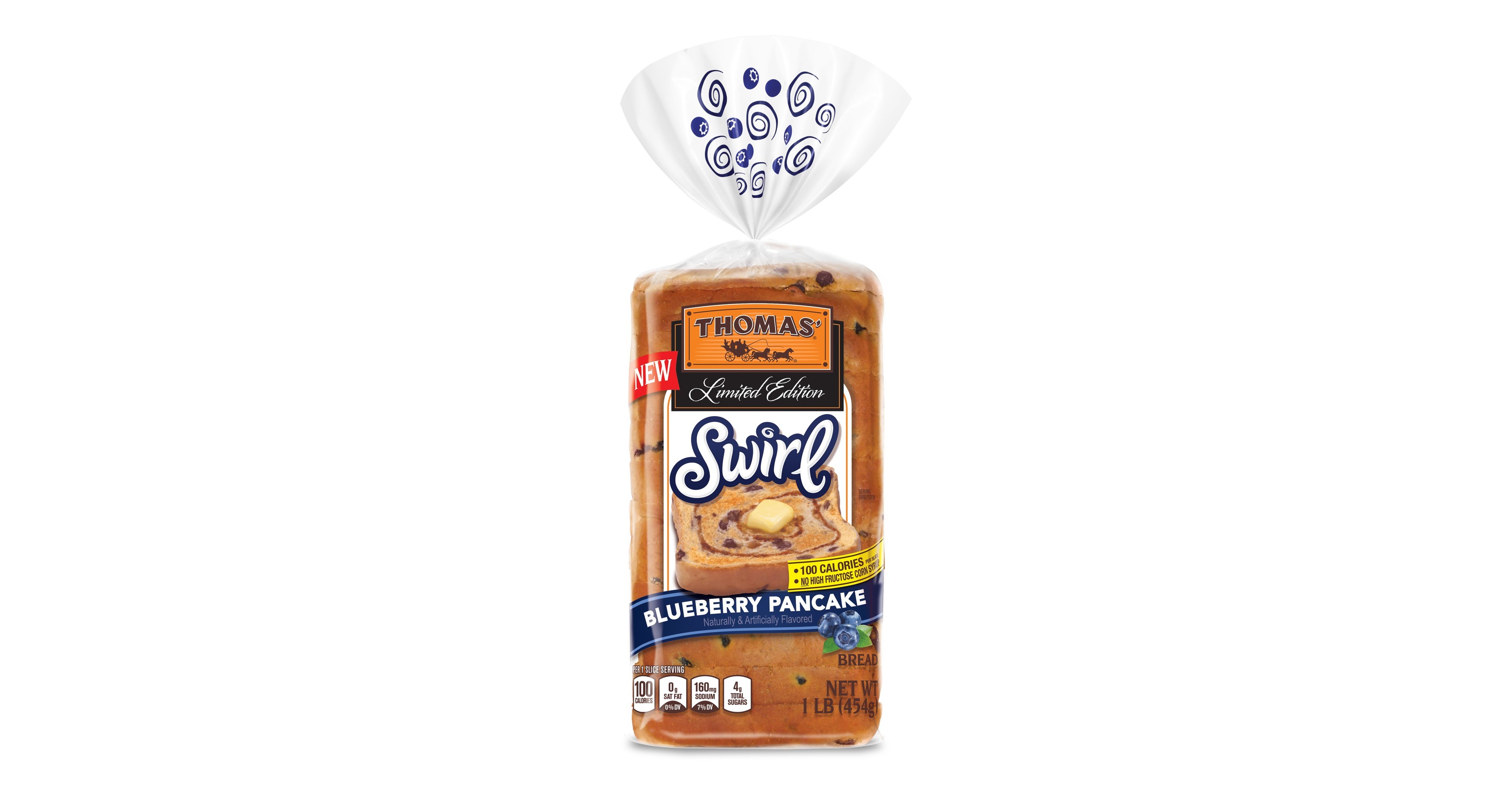 Thomas'® Launches Limited Edition Blueberry Pancake Swirl Bread