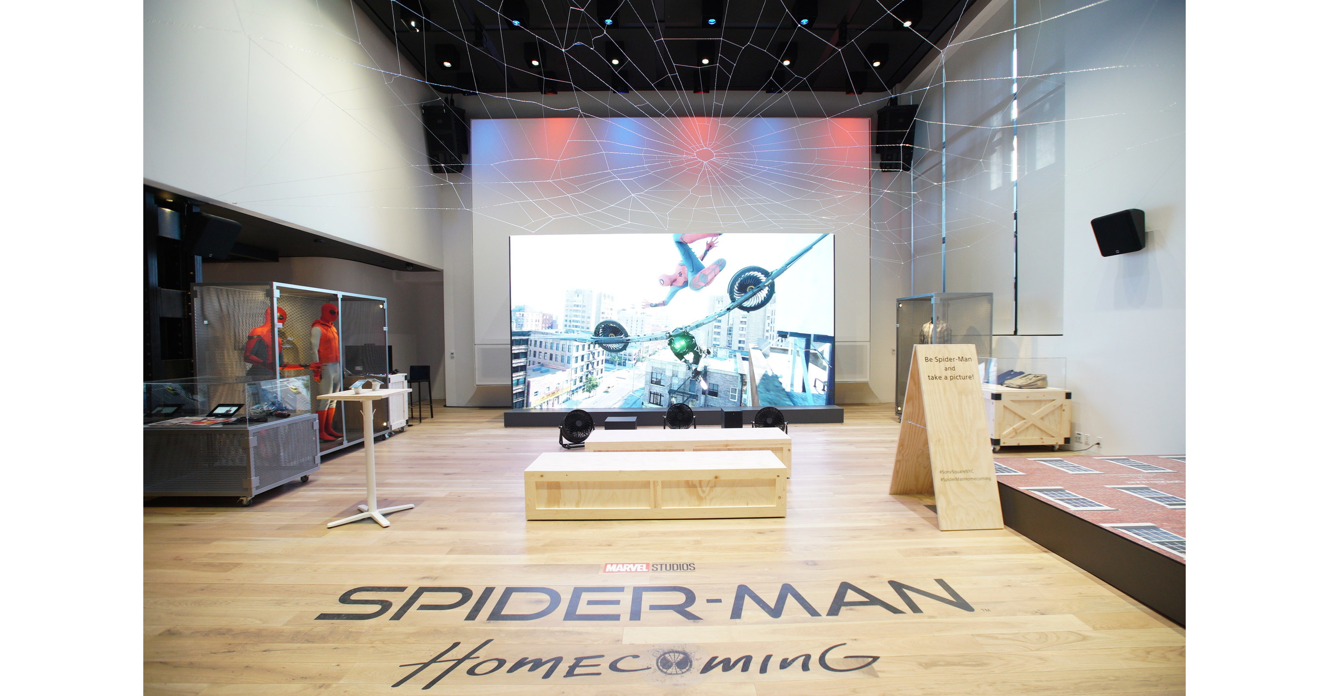 Swing into the World of Spider-Man™ with New Exhibit at Sony Square NYC
