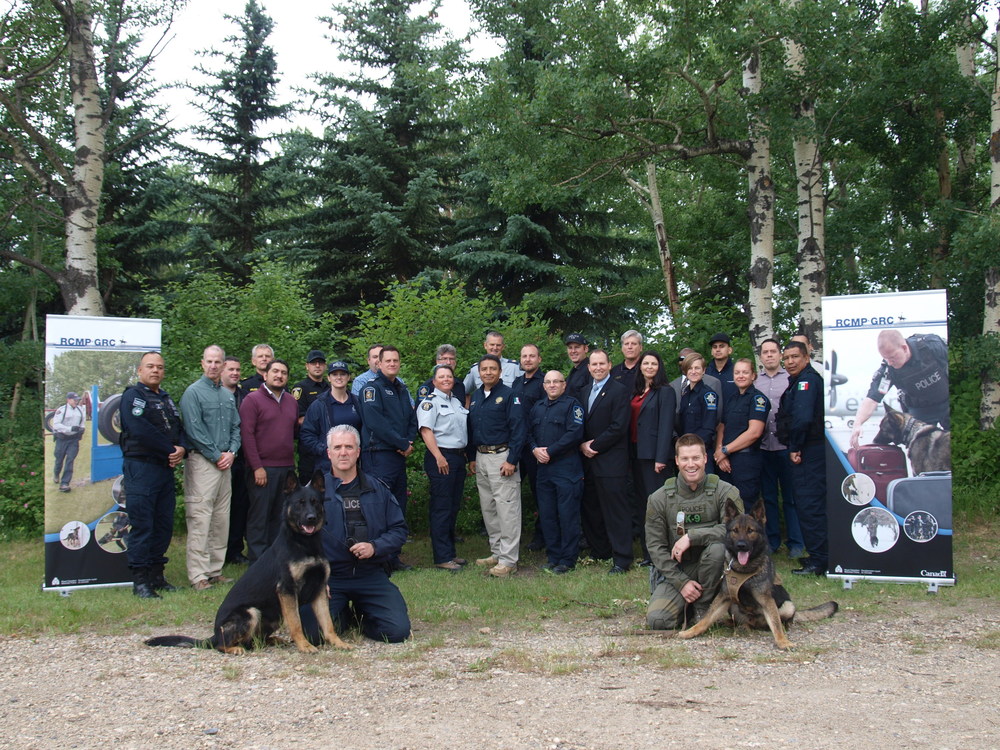 RCMP organizes a fentanyl dog training workshop following requests from ...