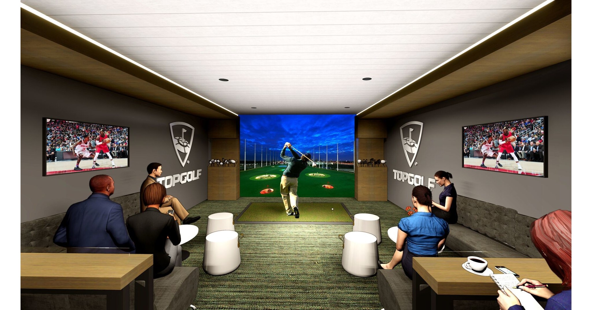 Topgolf Swing Suite Coming to Atlanta Hawks' Philips Arena