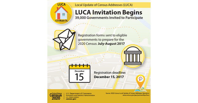 2020 Census Local Update of Census Addresses Operation to Begin