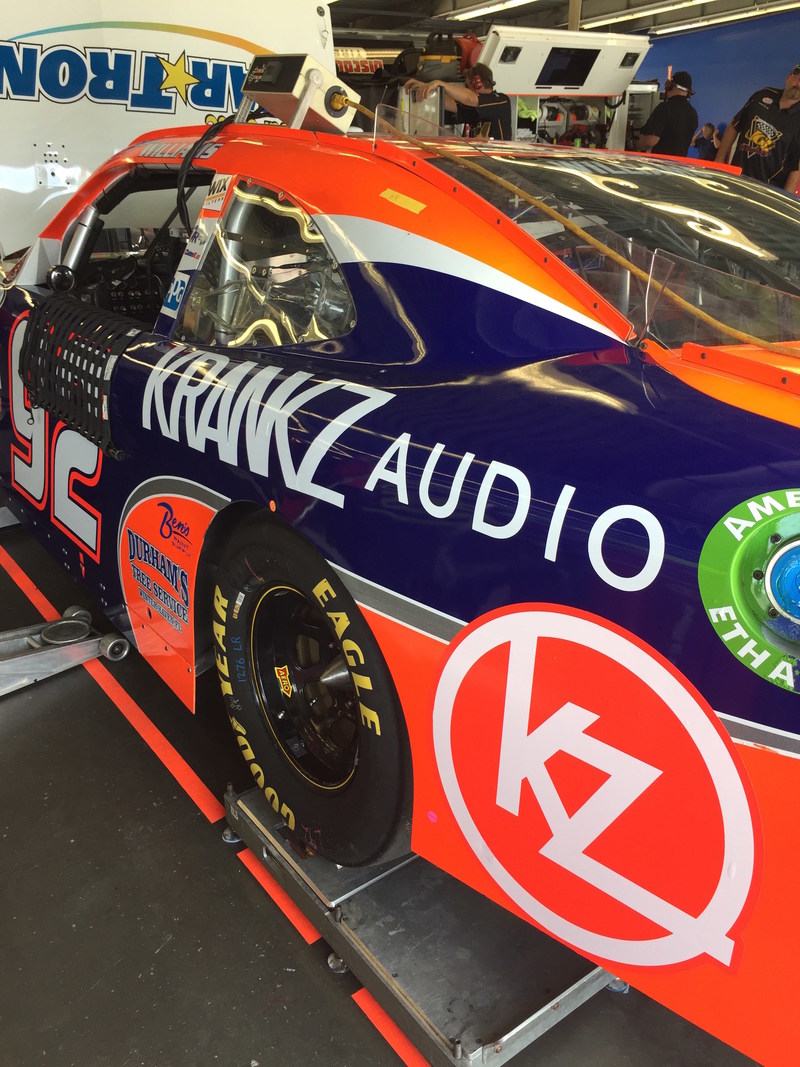 Exeo’s Krankz Audio Sponsors Xfinity Driver Josh Williams