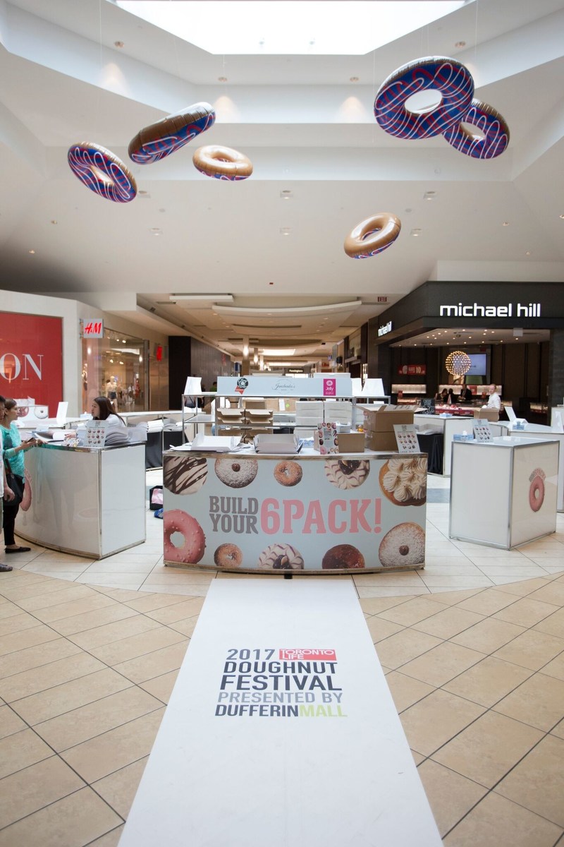 Designer Doughnuts at Dufferin Mall - A Sold Out Affair