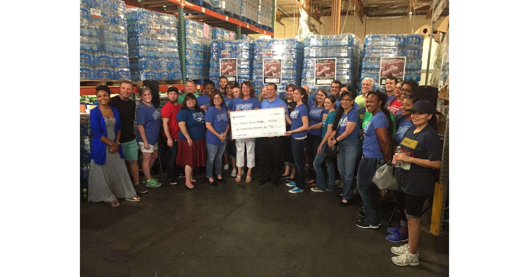 Movement Mortgage Champions Heat Relief Efforts in Phoenix