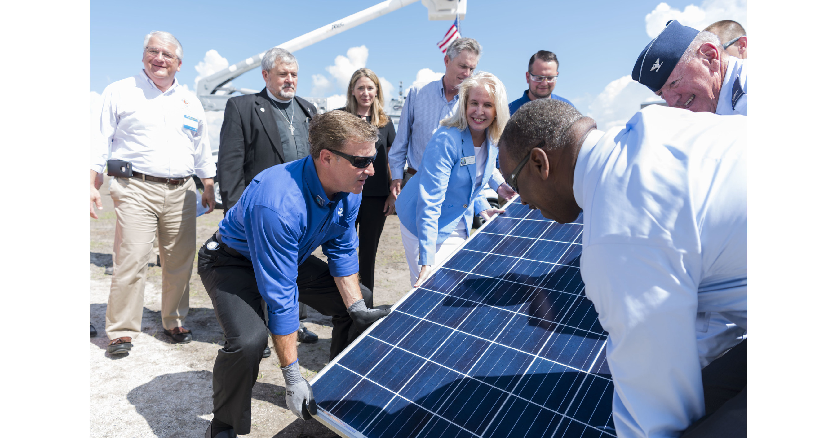 FPL installs first of 1 million new Treasure Coast solar panels as part ...