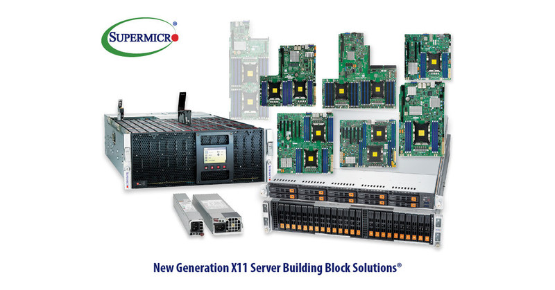 Supermicro lança novo Building Block Solutions do servidor X11 com ...