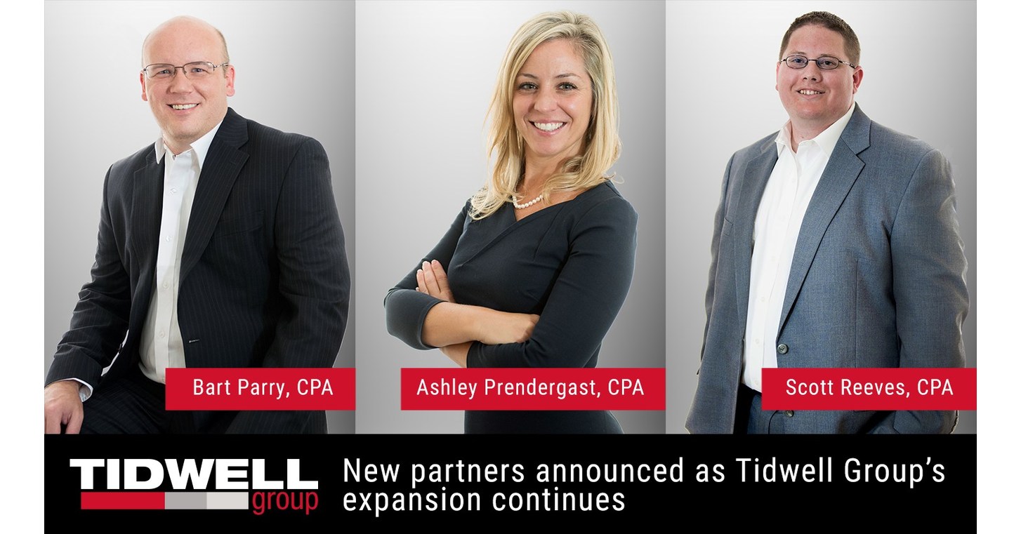 New partners announced as Tidwell Group's expansion continues