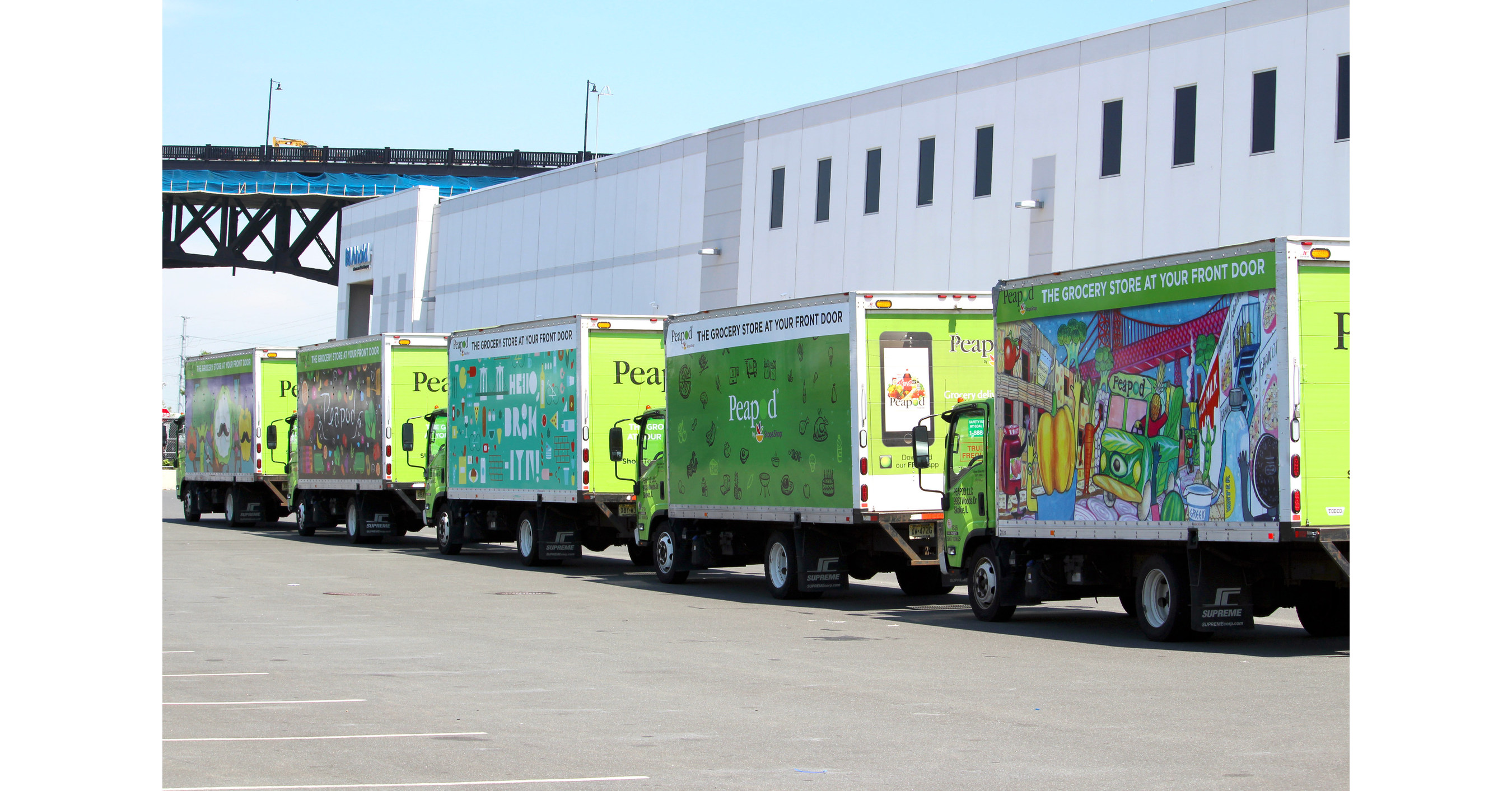 Peapod Hits The Road In New York With Trucks Featuring Locally Inspired ...
