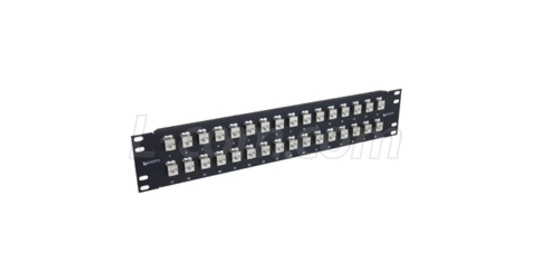 L-com Debuts New Line of Space-Saving Mini-Coupler Patch Panels