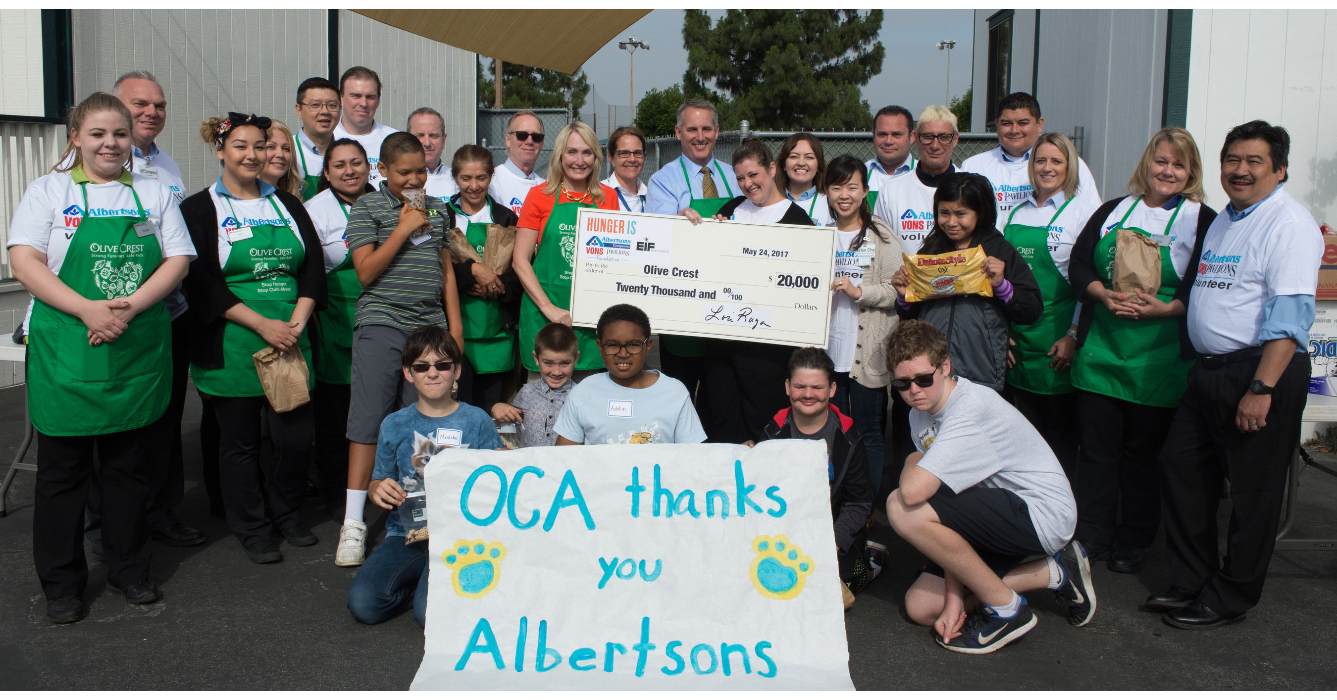 "Hunger Is" Campaign Comes To Olive Crest Children