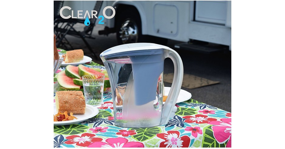 Better Water with the Clear2O® Advanced Water Filtration Pitcher