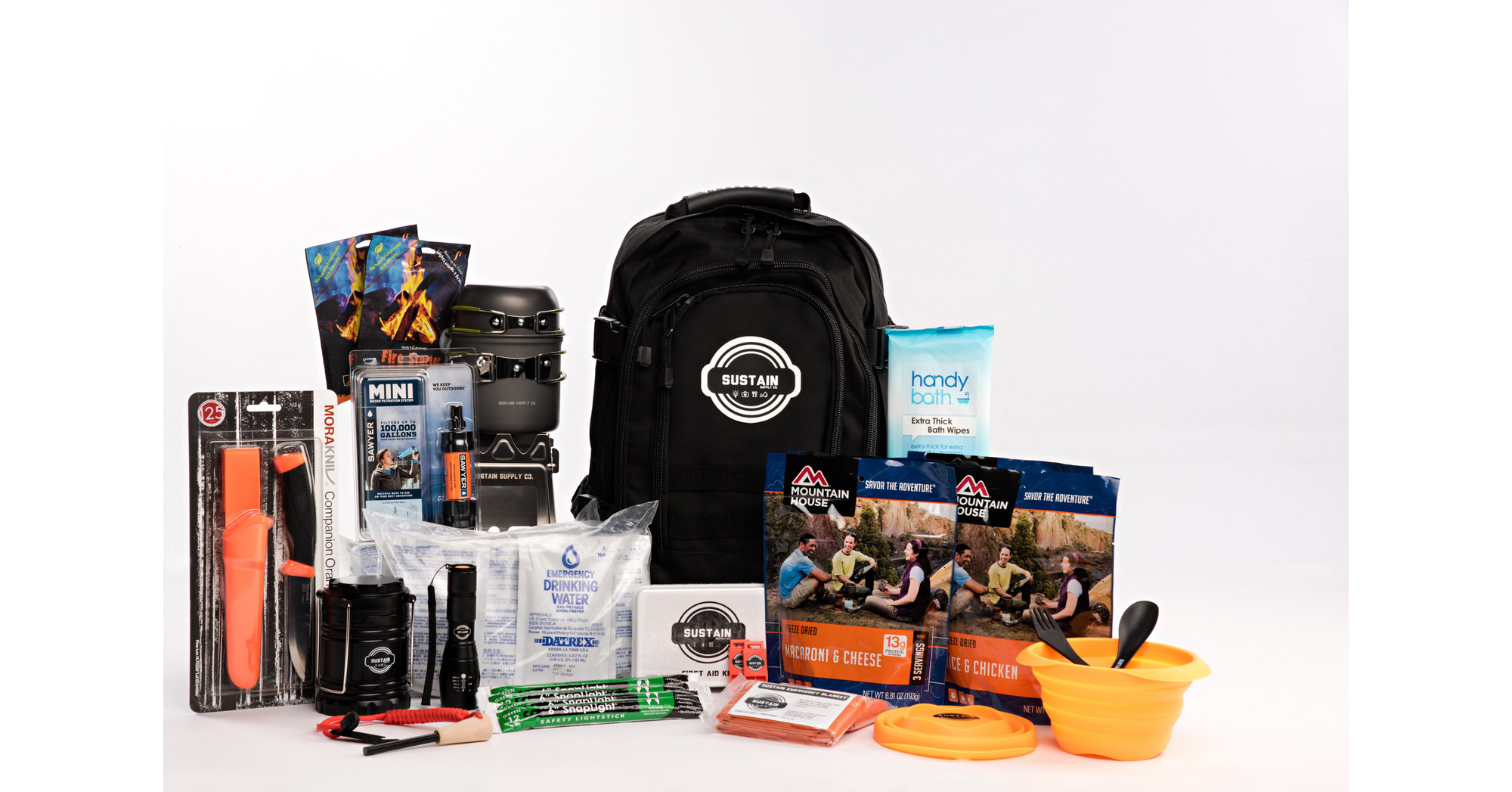 Prepare To "Sustain" With Military Grade Premium Hurricane Kit