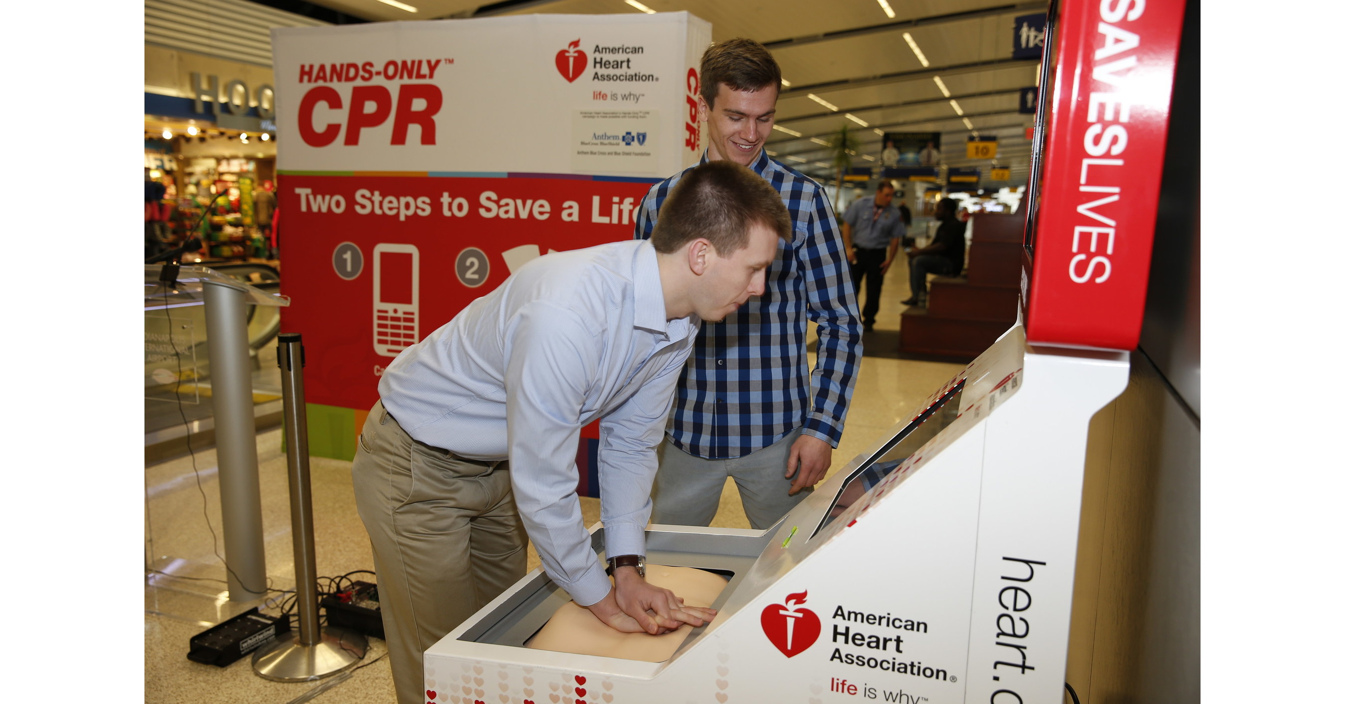 Three U.S. airports to unveil American Heart Association Hands-Only CPR ...