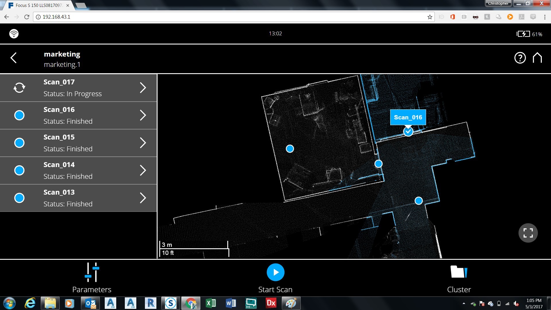 FARO® Introduces SCENE 7.0 With Real Time, On-Site Registration
