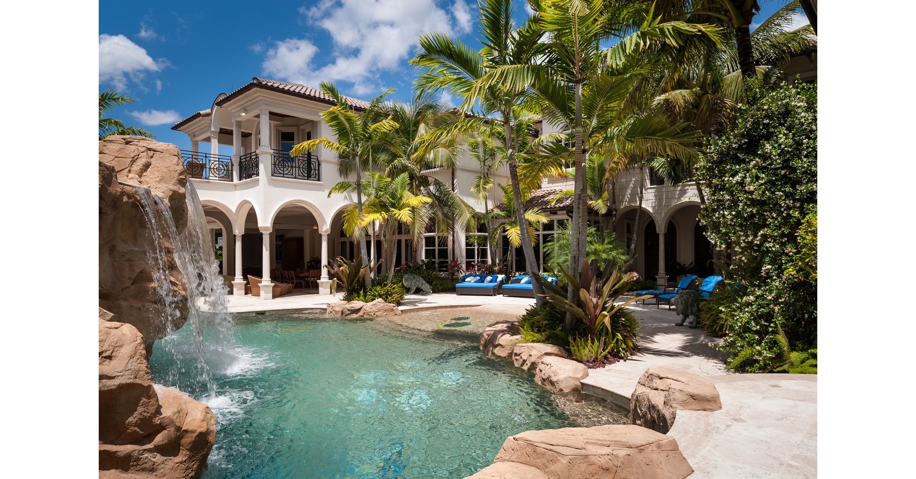 Private and Secure 27,000-Square-Foot Boca Raton Estate With World ...