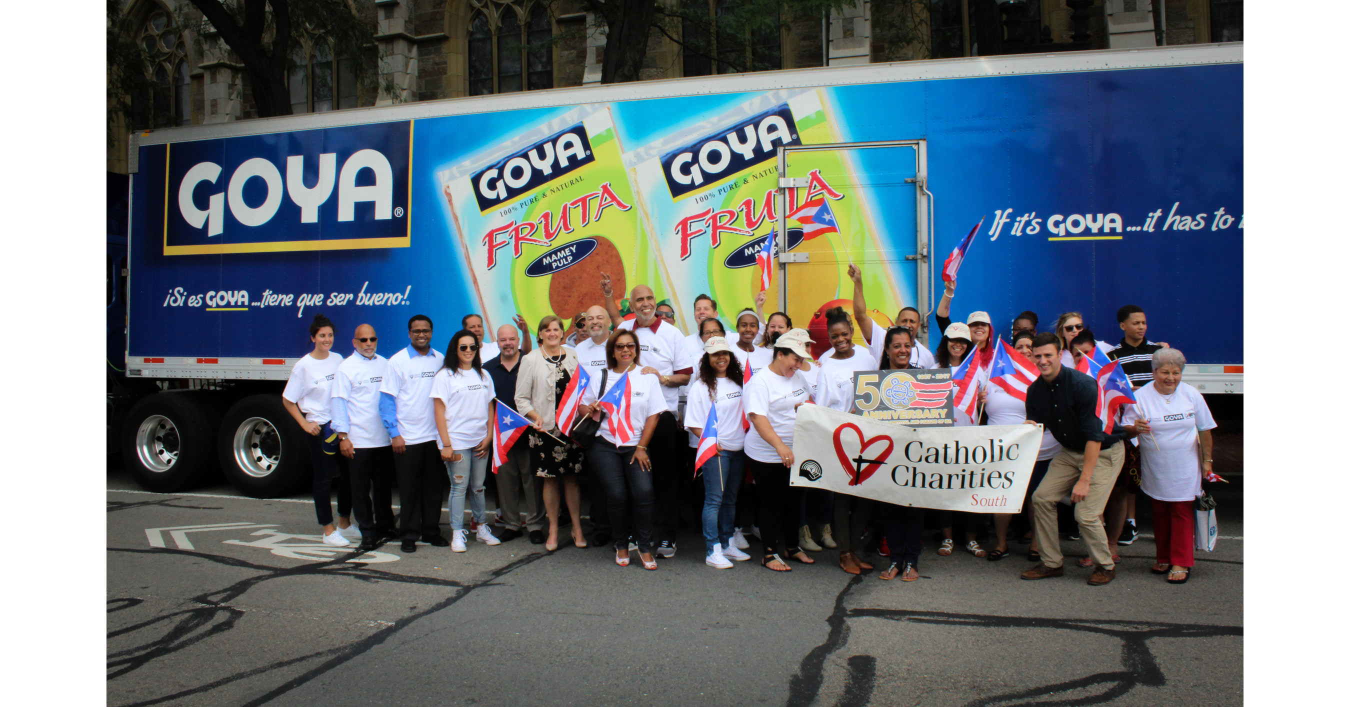 Goya Foods Donated 10,000 Pounds of Food to Catholic Charities of ...