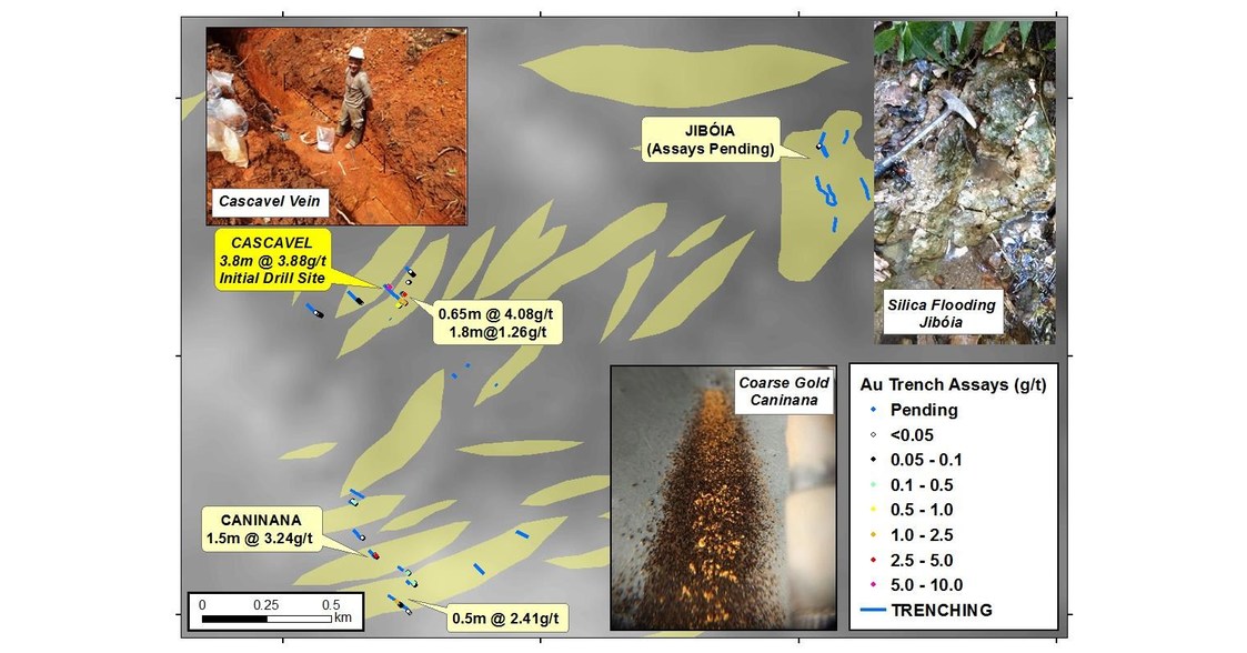 Meridian Begins Drilling at Coice de Cobra Gold Target in Brazil
