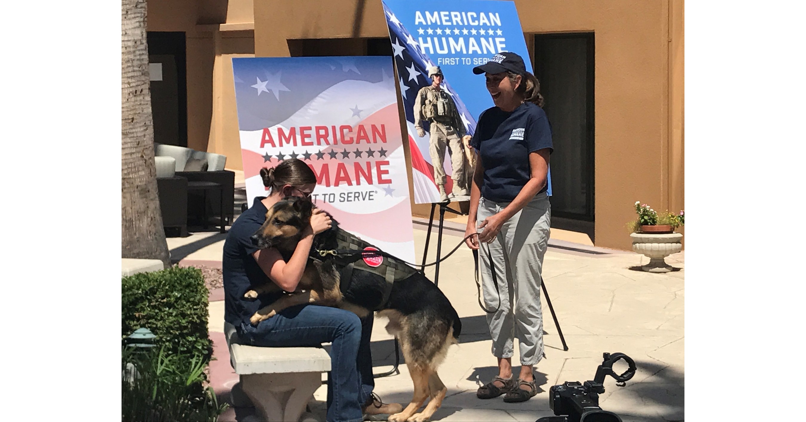 Military Hero Dog Reunited with Hero Handler