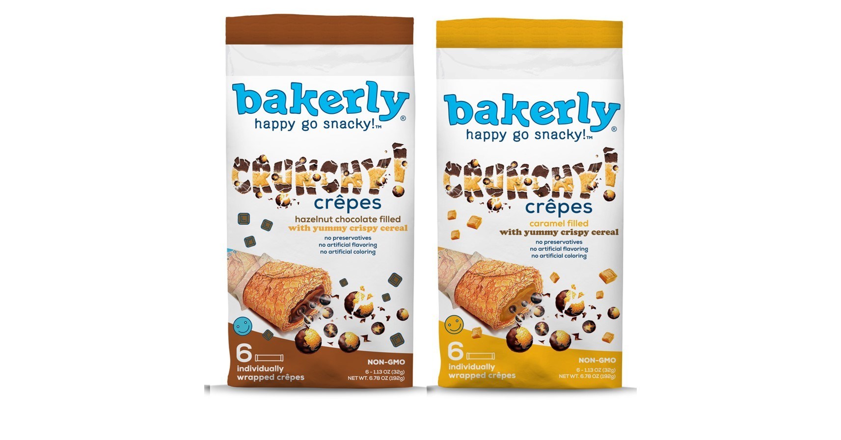 bakerly unleashes new Crunchy Crêpes flavors