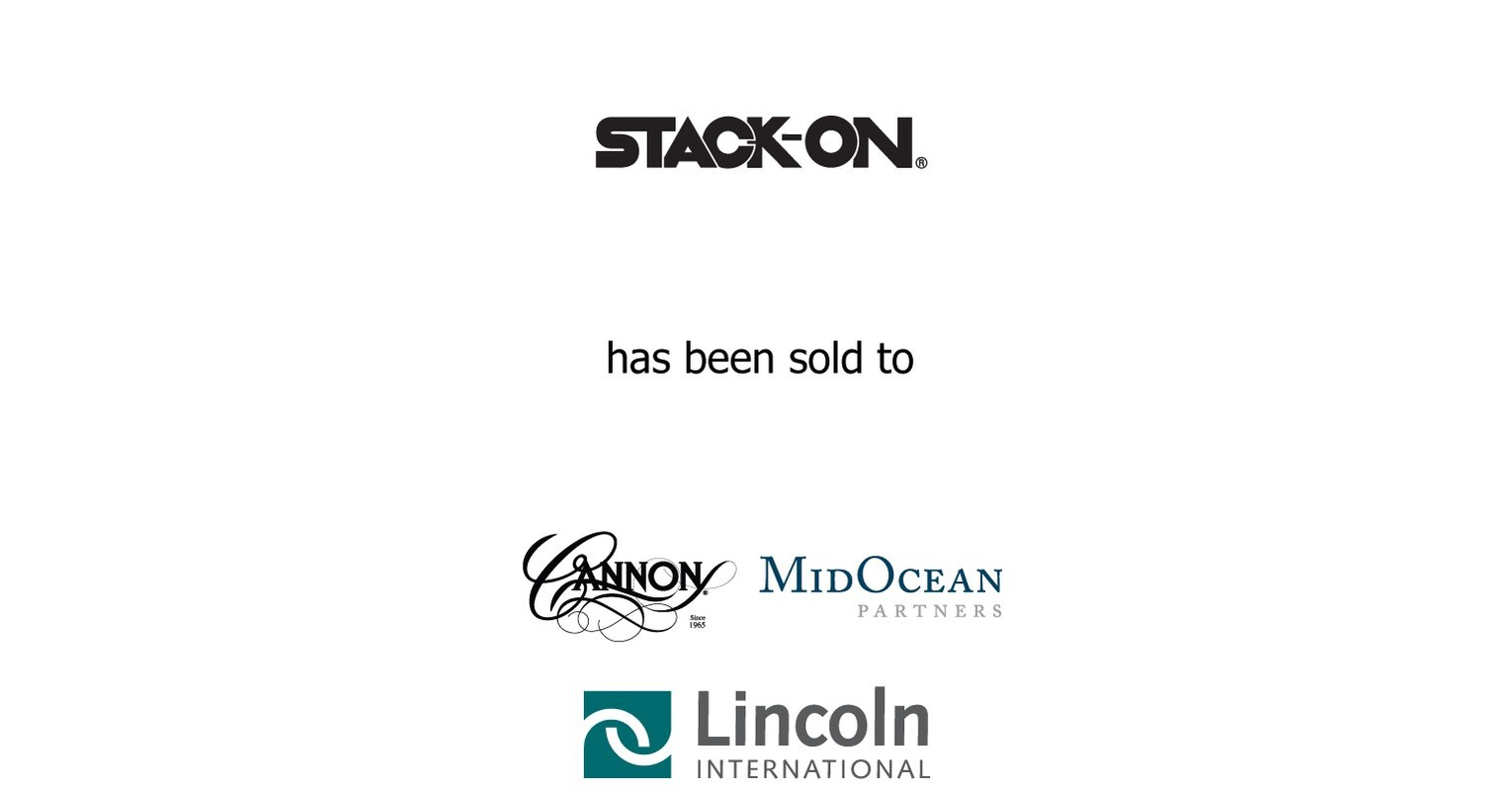 Lincoln International represents Stack-On Products in the sale of the ...