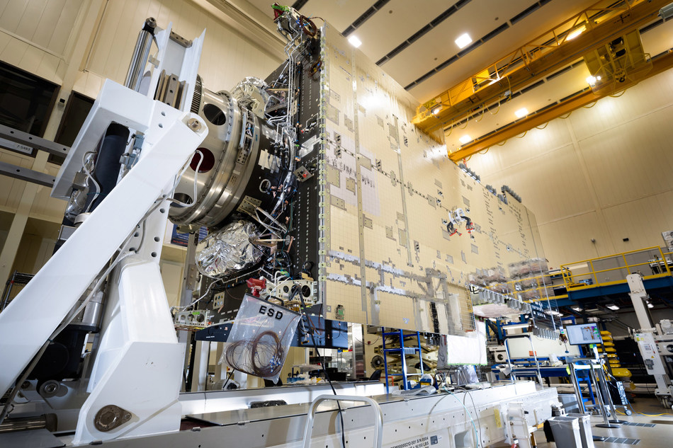 Lockheed Martin Successfully Integrates First Modernized A2100 Satellite
