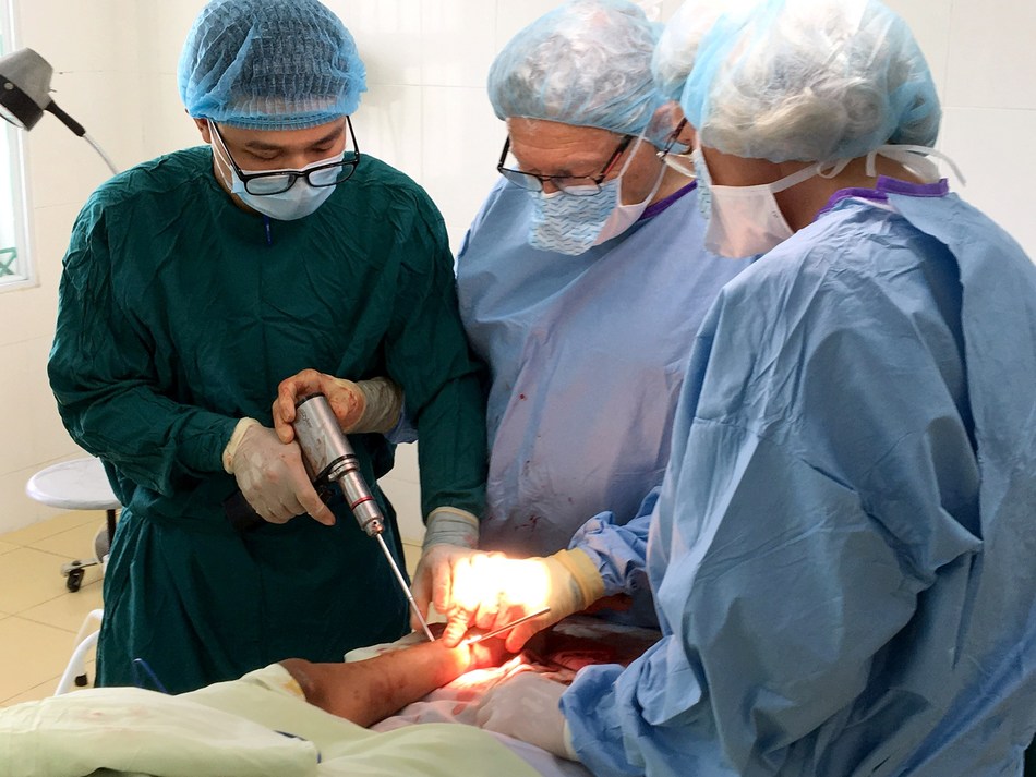 Foot and Ankle Orthopaedic Surgeons Provide Critical Care in Vietnam