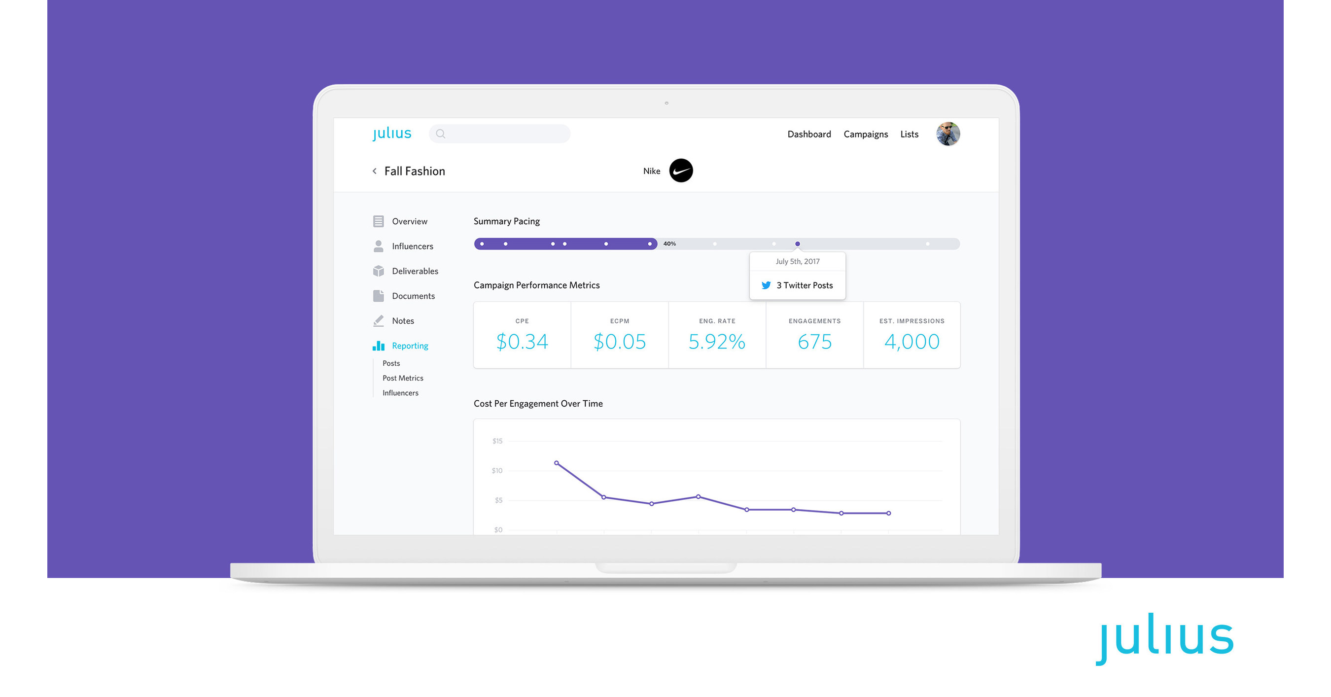 Julius announces complete end-to-end process for Influencer Marketing ...