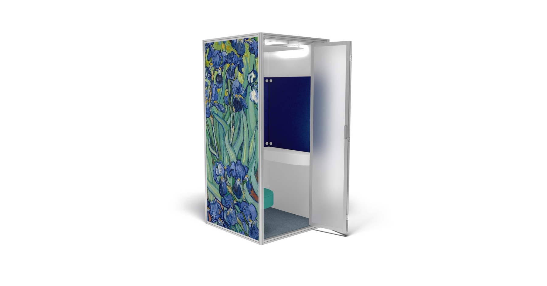 Cubicall Launches Office Phone Booths Adorned With Classic Works Of Art