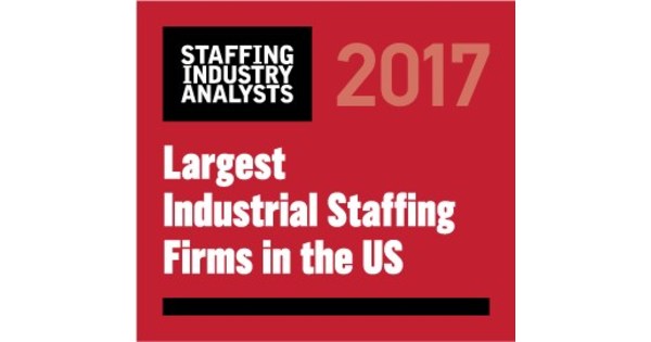 AtWork Group Ranked as One of the Largest Staffing Firms in the US