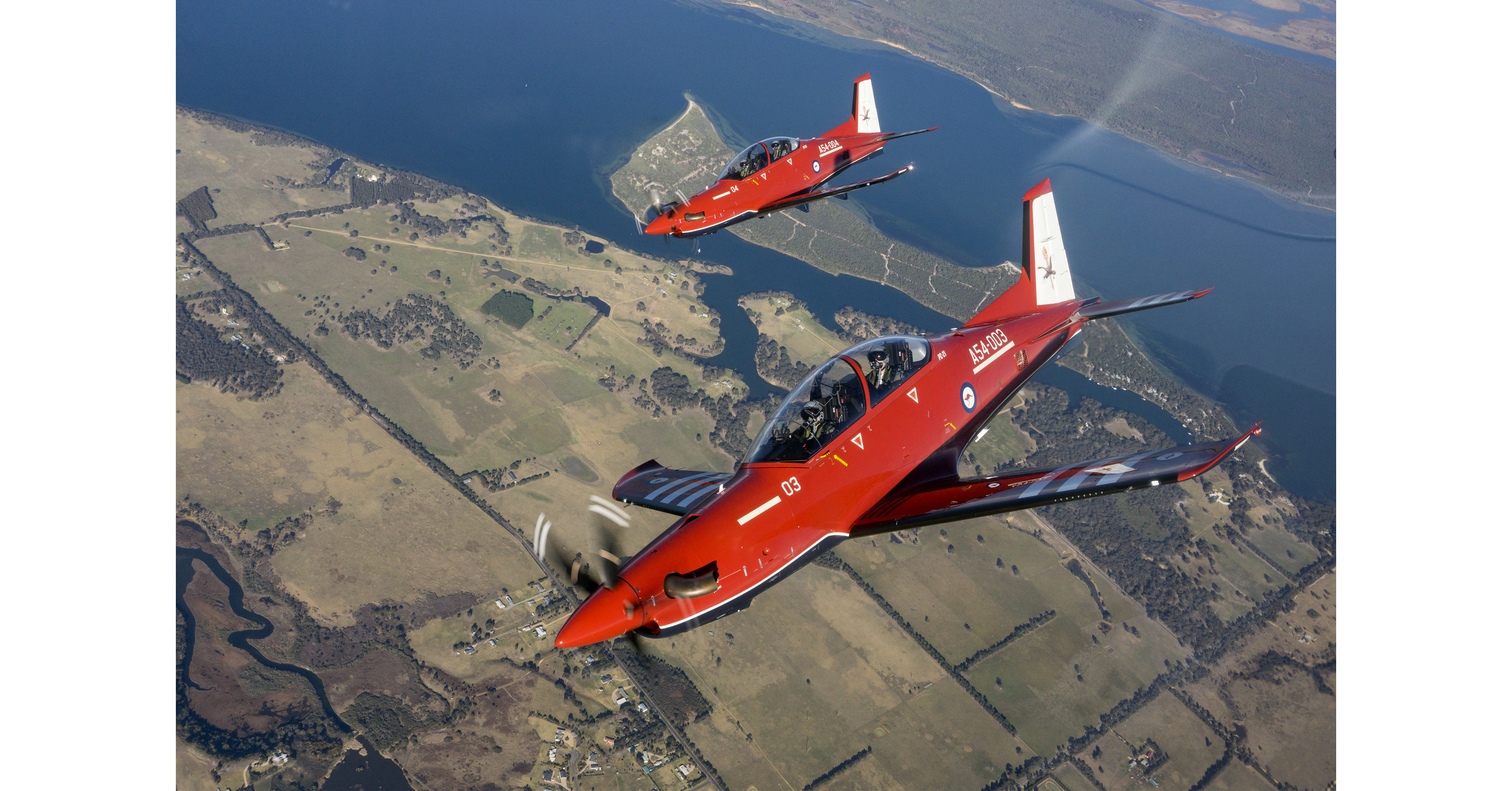 Australia's Chief of Air Force Completes First Flight in the AIR 5428 PC-21