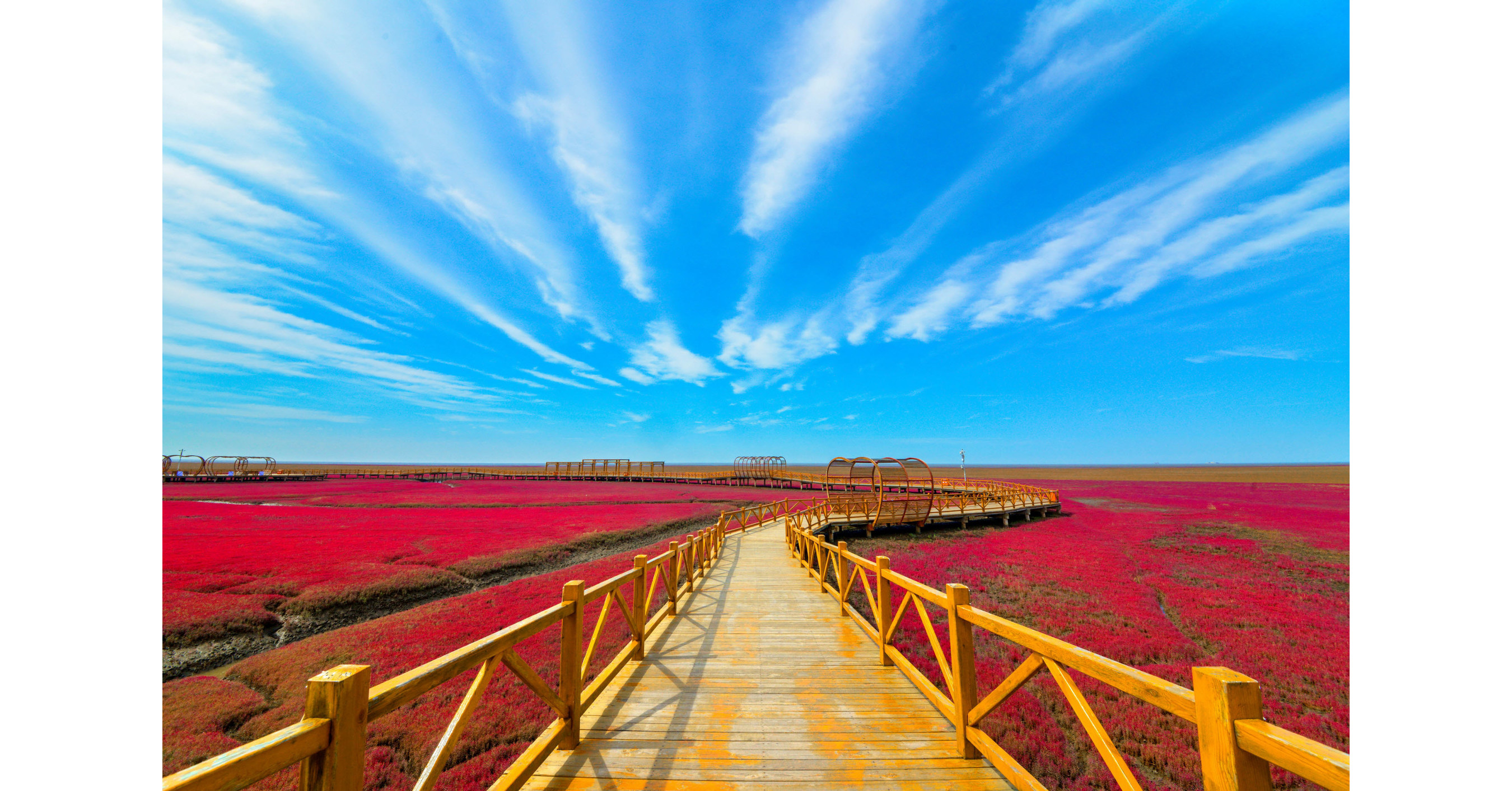 Time to Visit the Spectacular Red Beach