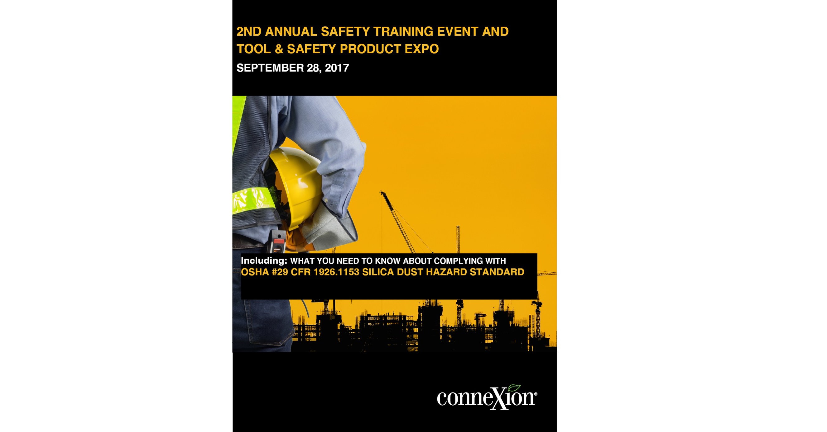 Connexion Announces Their 2nd Annual Safety Training Event and Tool ...