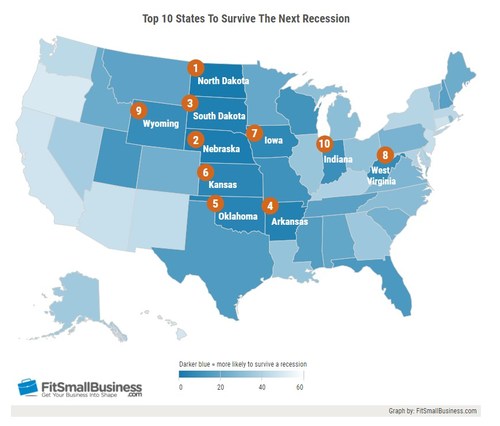 Weathering the Next Financial Storm: The Most Recession-Proof States in ...