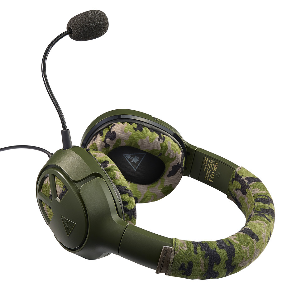 Turtle Beach Announces New Recon Camo Multiplatform Gaming Headset For ...