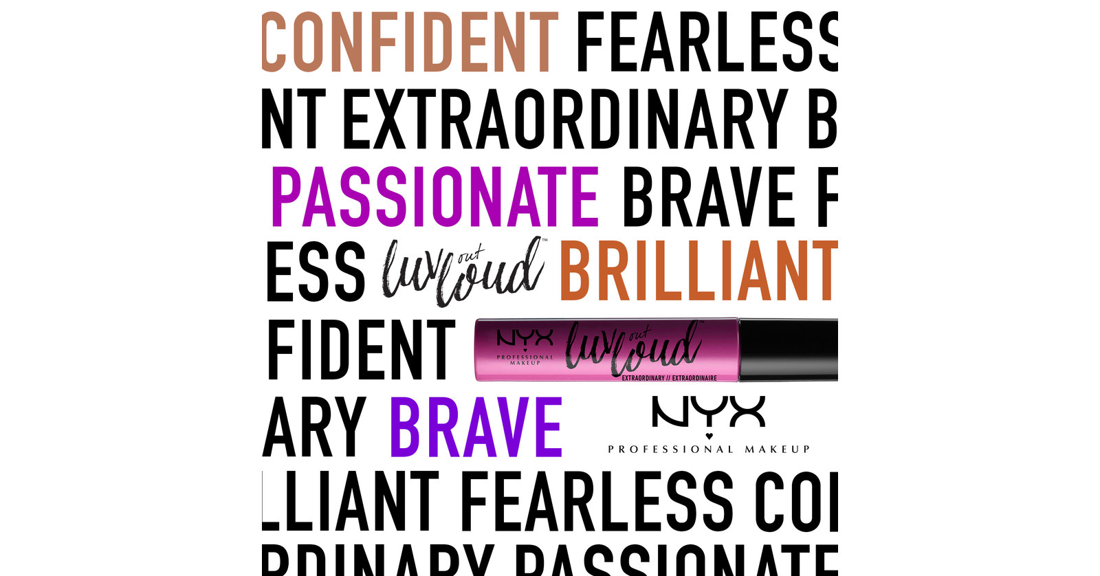 NYX Professional Makeup Announces Luv Out Loud Social Media Contest