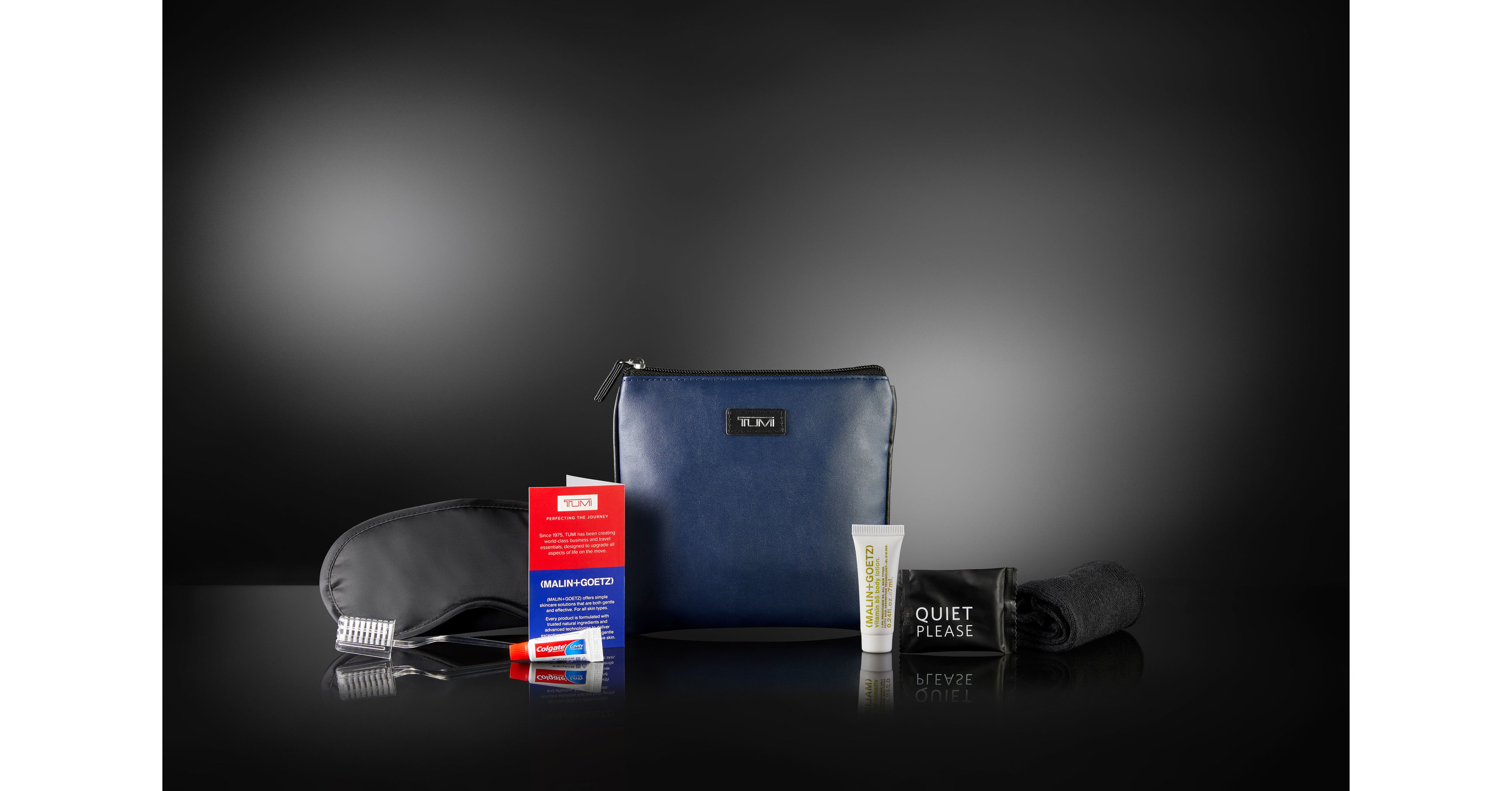 Personalize the Skies with Delta's Refreshed TUMI Amenity Kits