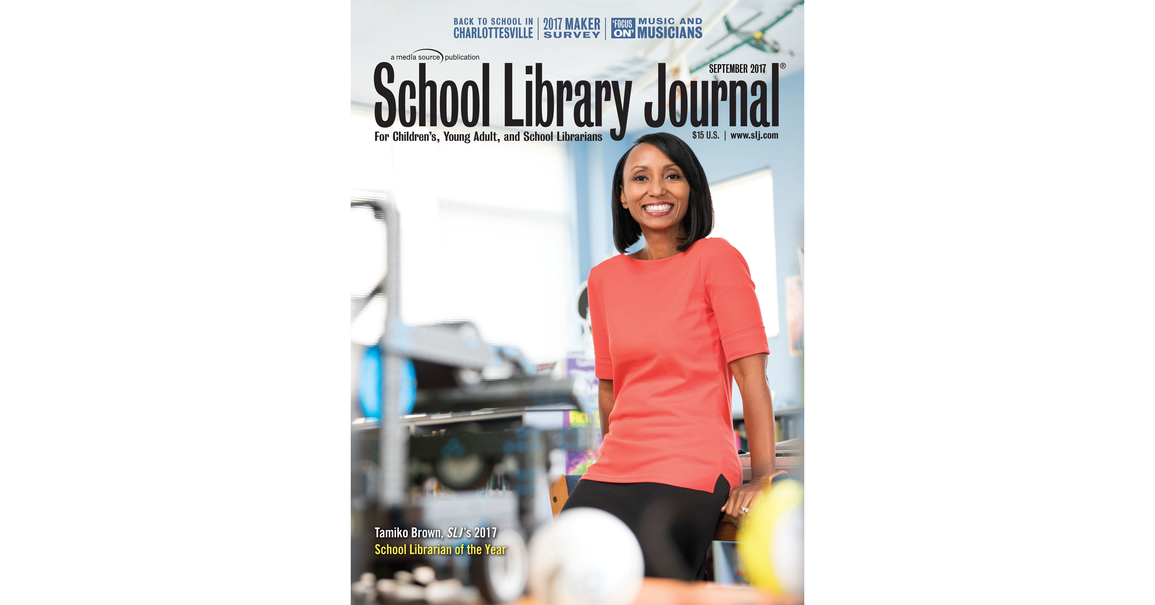 School Library Journal and Scholastic Announce 2017 School Librarian of ...