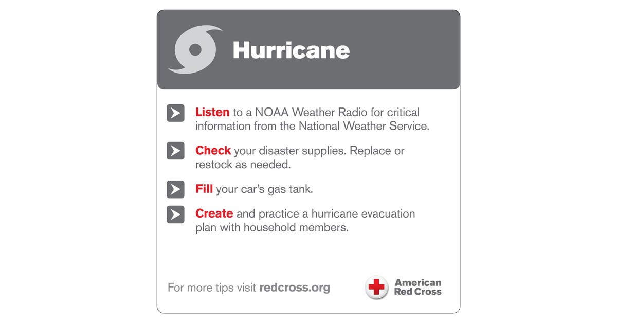 Hurricane Harvey Strengthening: Red Cross Urges Gulf Coast Residents to ...