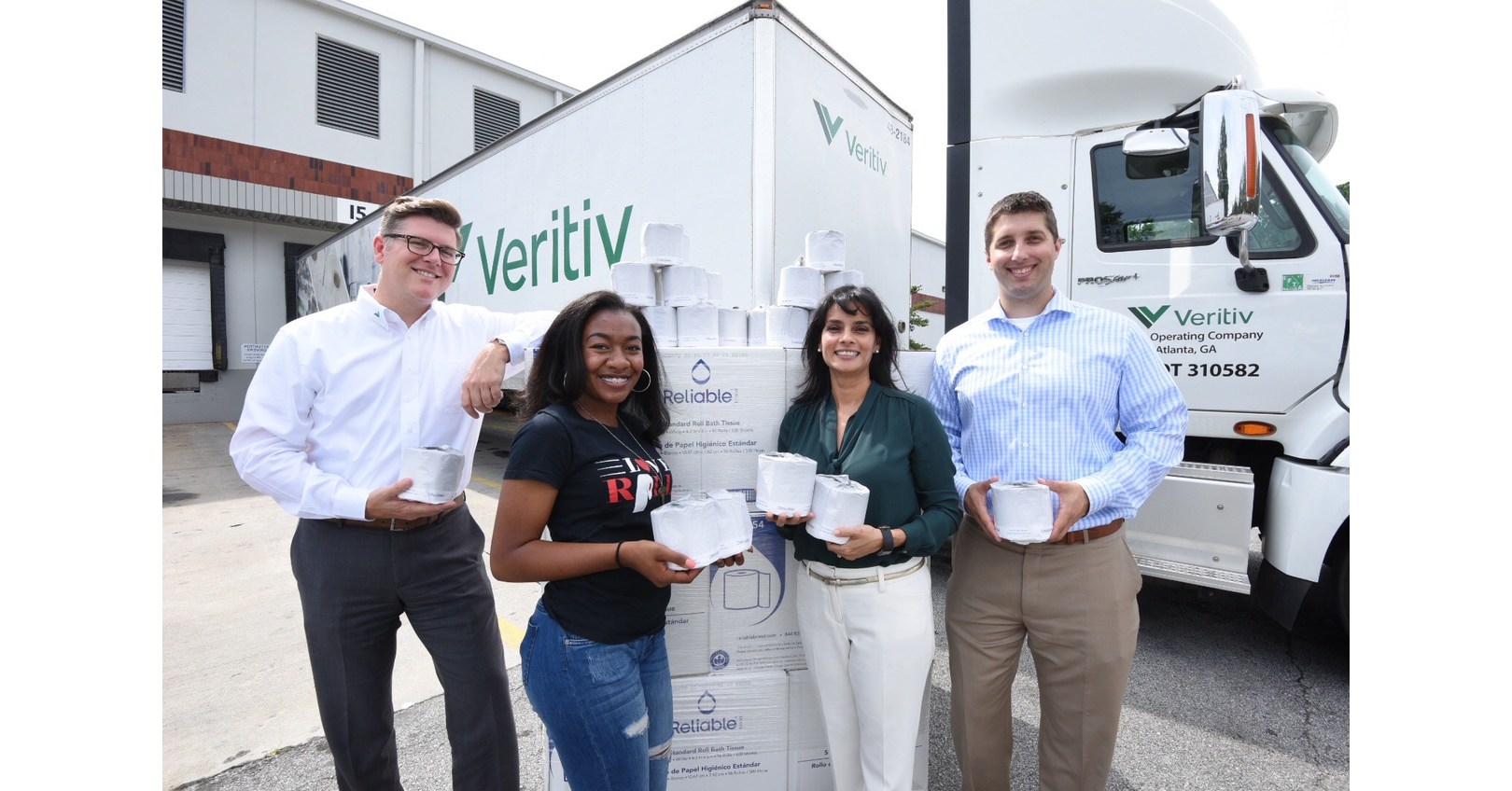 Veritiv Celebrates National Toilet Paper Day By Donating 25,000 Rolls ...