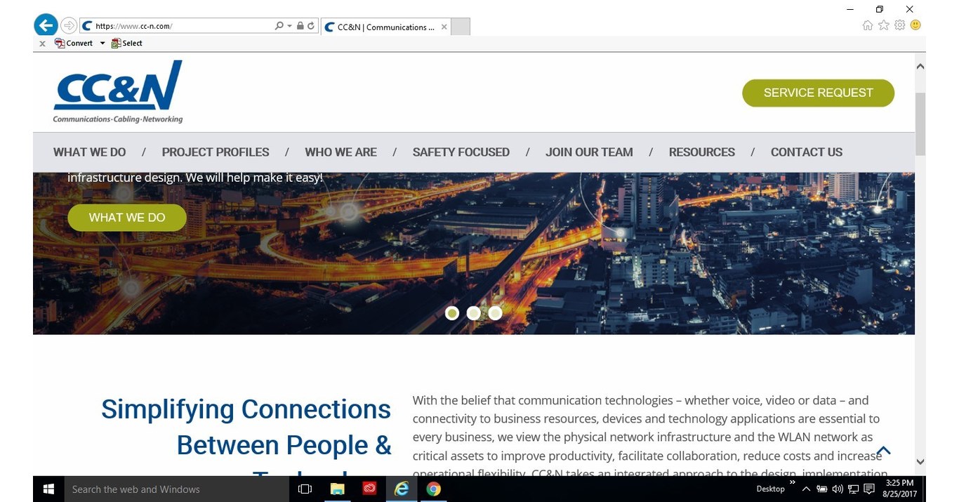 CC&N Launches New Website