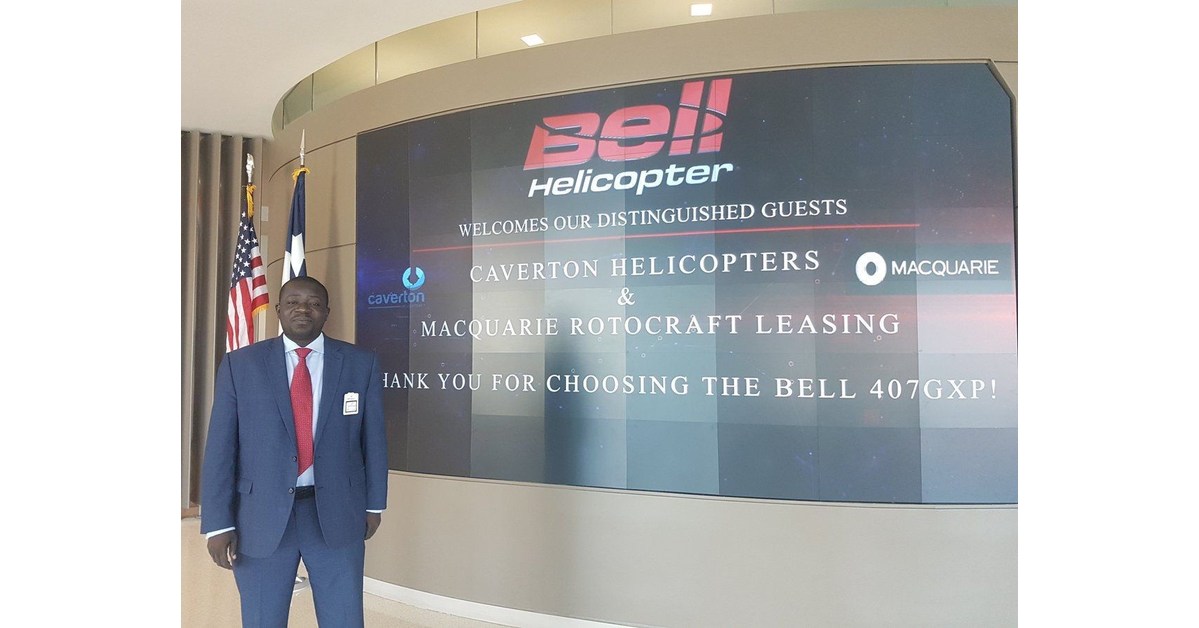 Caverton Helicopters Expands Fleet With 8 New Bell Helicopters