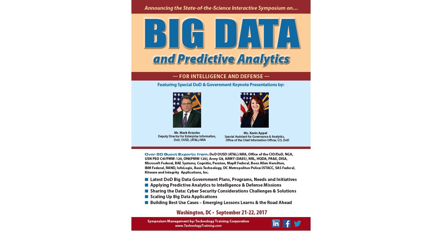 Big Data and Predictive Analytics Symposium