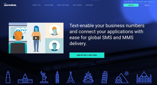 Aerialink Announces Launch of New Corporate Website