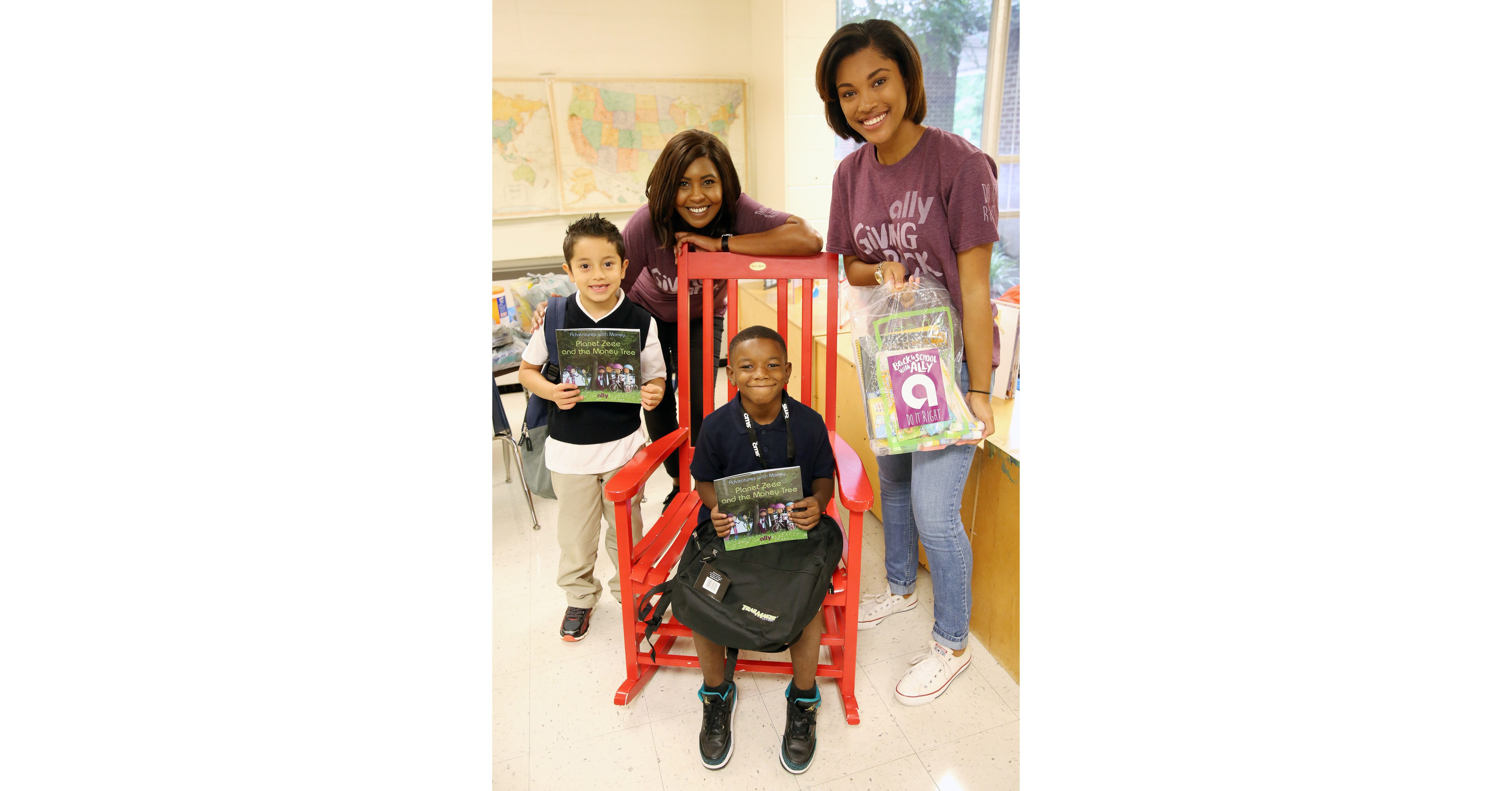 Ally and Classroom Central Deliver Supplies to More Than 1,000 Students ...