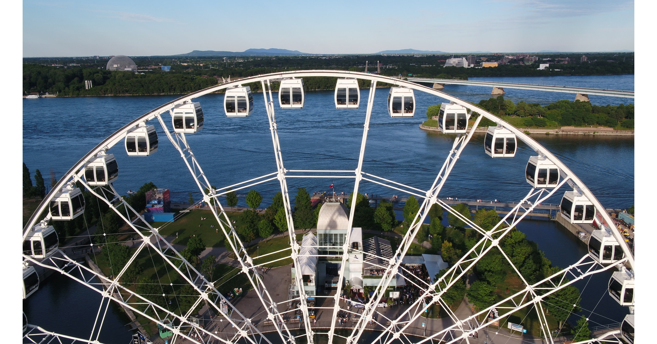 A Bird's-eye View of the City and River! - Montreal's Giant Observation ...