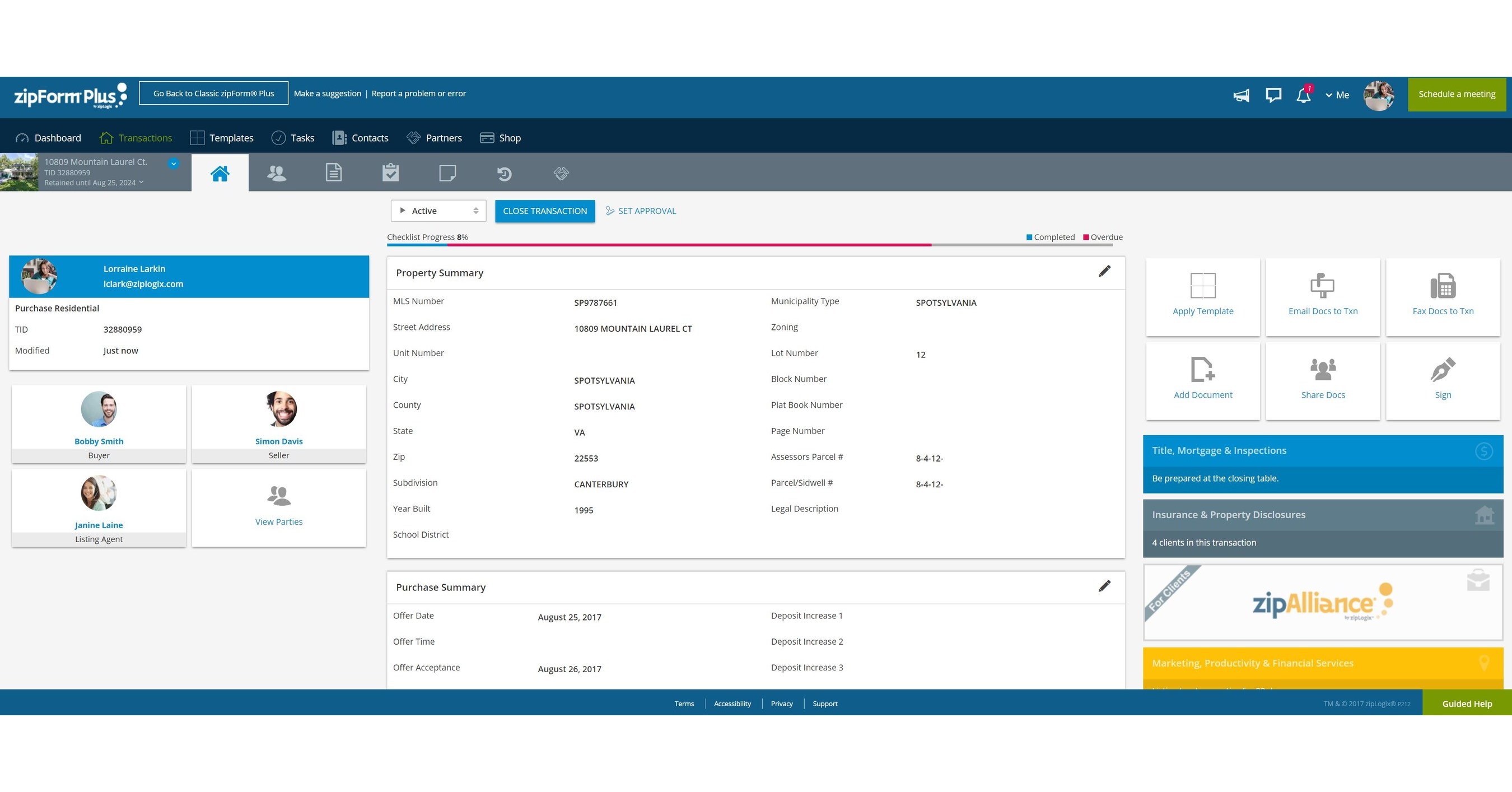 zipLogix™ Unveils Redesigned zipForm® Plus Technology to More Than One ...