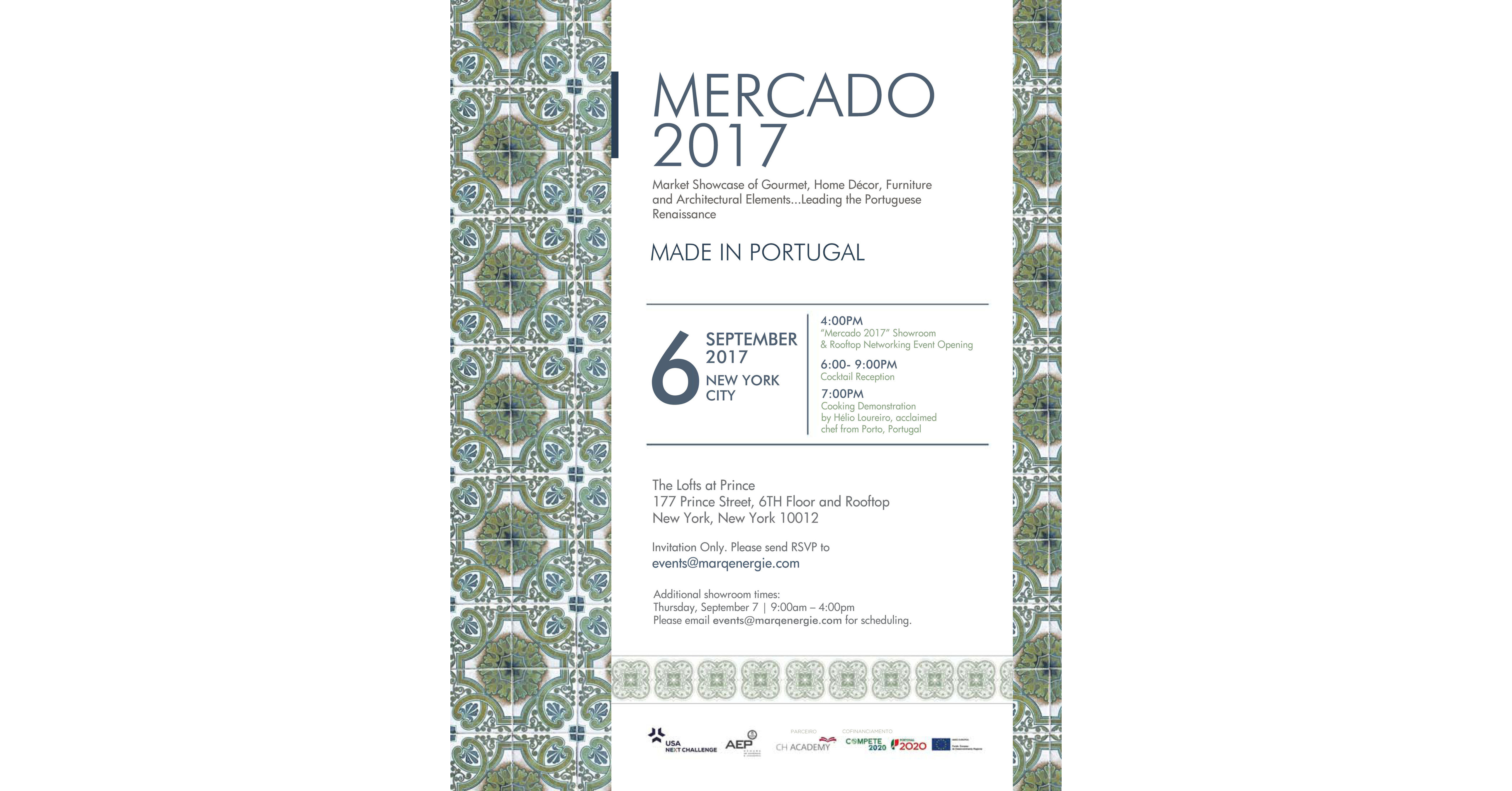"MERCADO 2017" A Showcase of Portuguese Gourmet, Home Décor, and ...