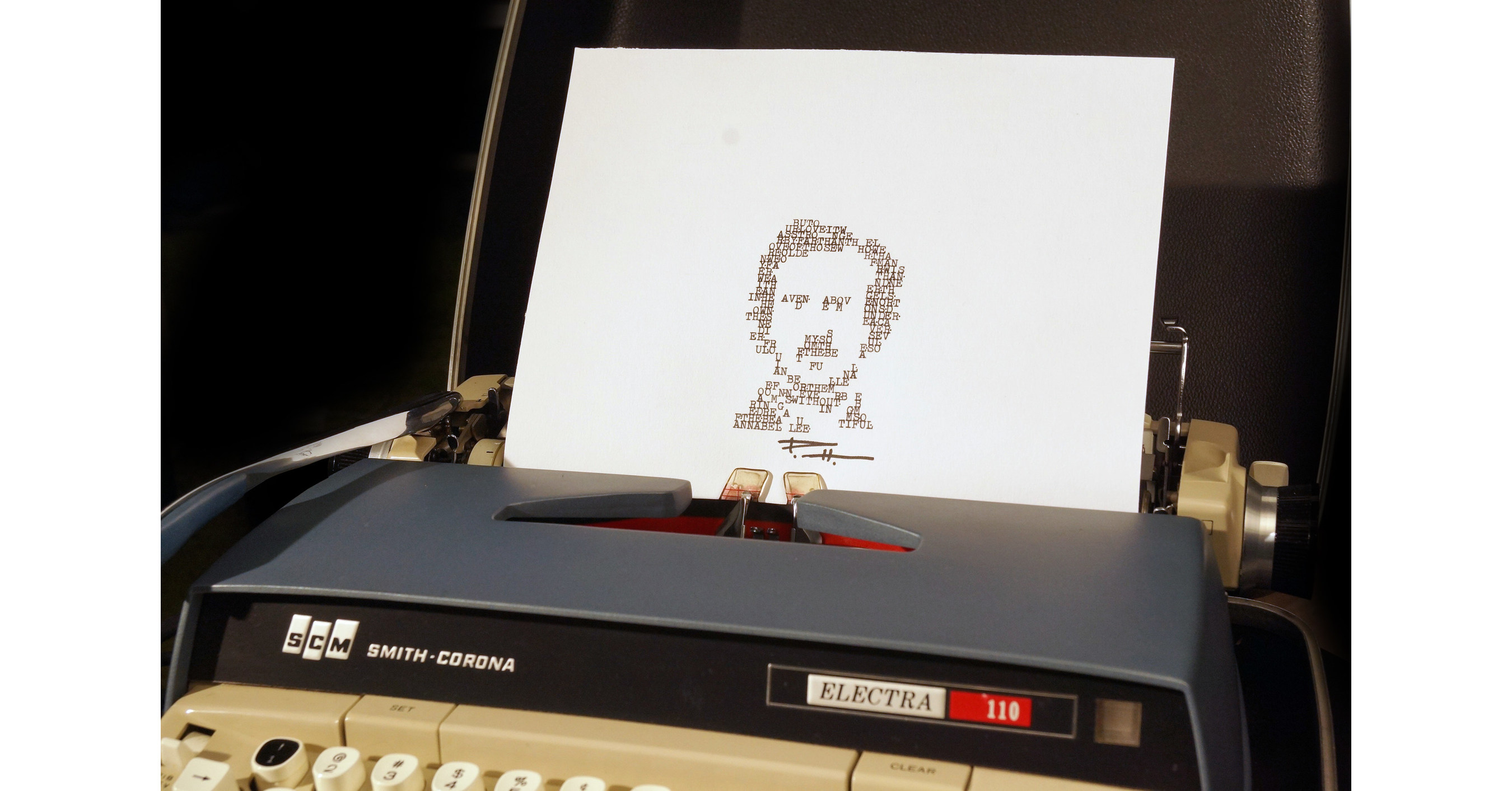 Artist Phil Hansen Encourages Literacy Through Using a Typewriter to ...